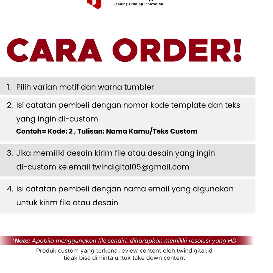 Jual Twindigital Tumbler Termos LED 500ml Custom Grafir Nama Botol ...