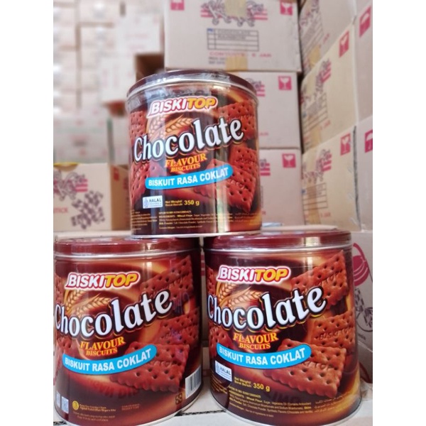 Jual Biskitop Biskuit Kaleng Bulat 350gr | Shopee Indonesia