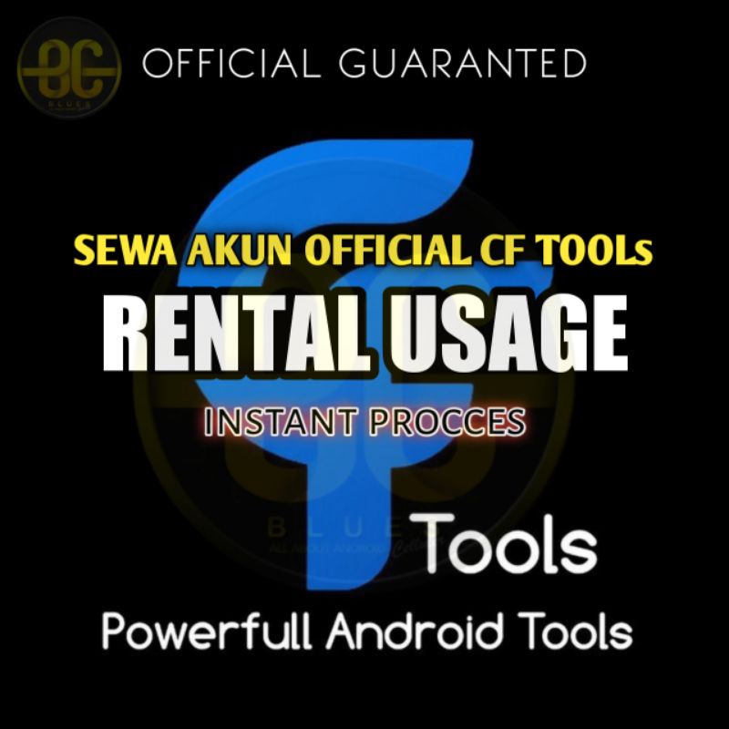 Jual CF TOOLs OFFICIAL RENTAL USAGE | SEWA AKUN AKTIV CF TOOL ...