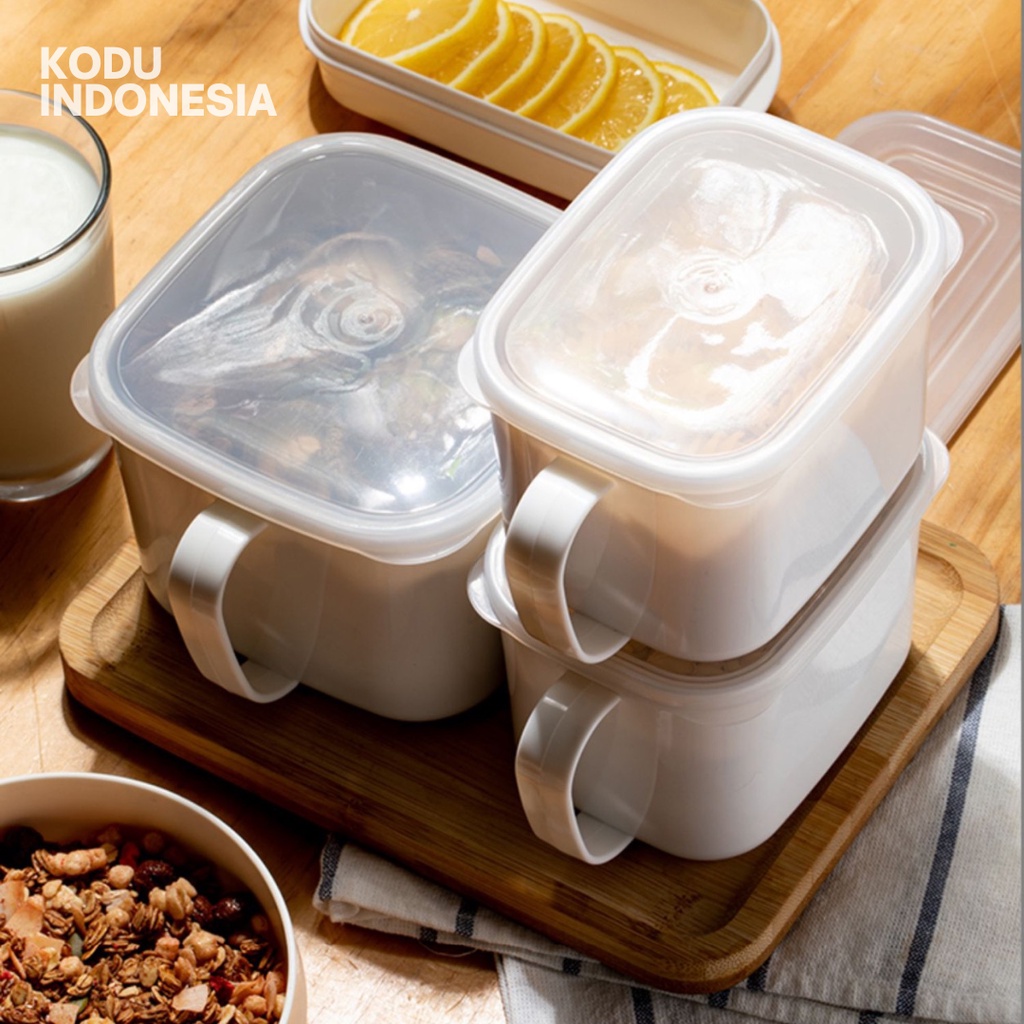 Jual KODU Wadah Penyimpanan Makanan & Bumbu dengan Pegangan – Fridge ...