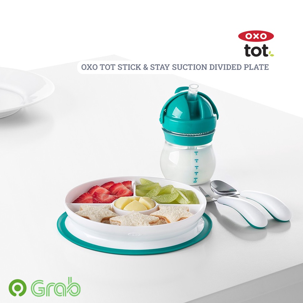 Jual OXO Tot Stick & Stay Suction Divided Plate | Shopee Indonesia
