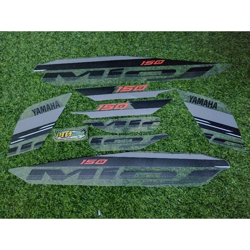 Jual Striping/Sticker Mio j transparan design simpel | Shopee Indonesia
