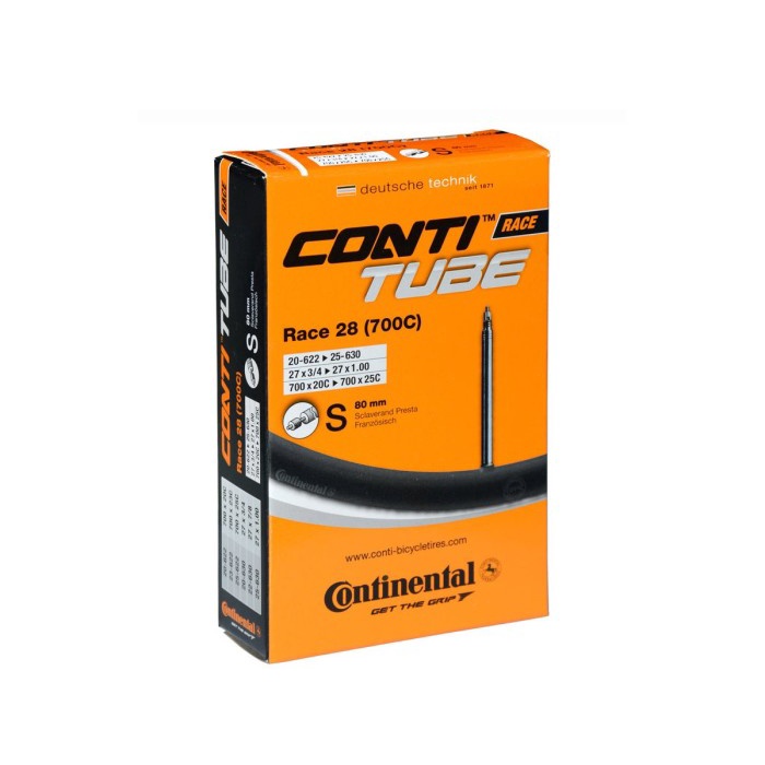 Jual Ban Ban Dalam Continental Race Tube Presta 700 X 25 80 Mm | Shopee ...