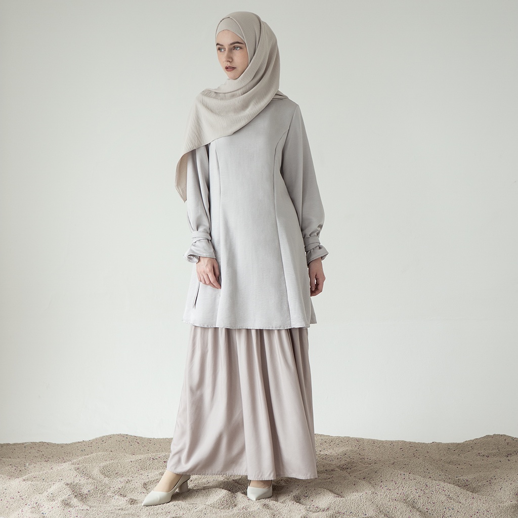 Jual Akshaya by Aska Label - Tunik wanita blouse bahan crinkle anti ...