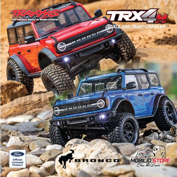 Jual Traxxas TRX-4M 1/18 Electric Mini Crawler with Ford Bronco Body ...