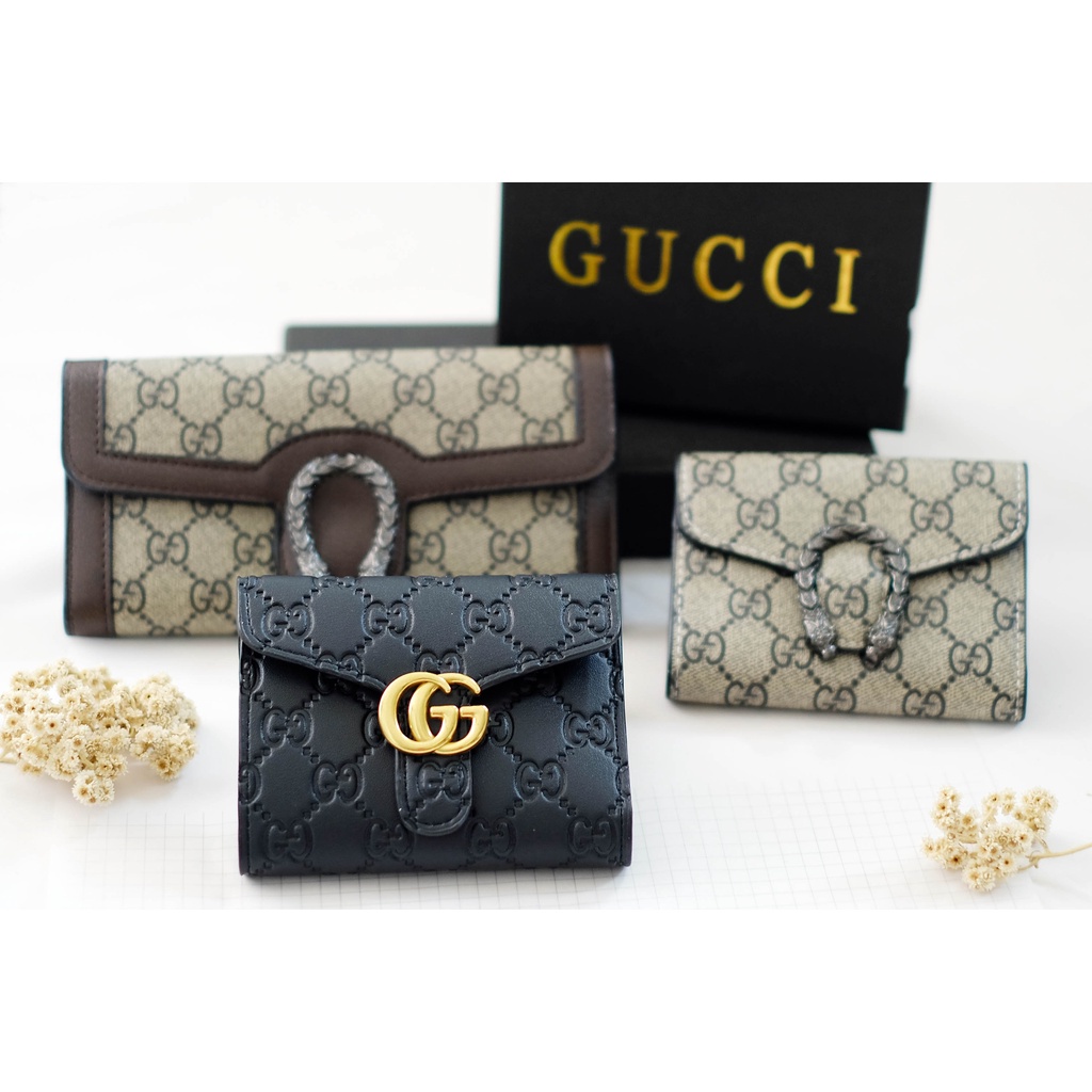 Jual DOMPET GUCCI'S SMALL WALLET | Shopee Indonesia