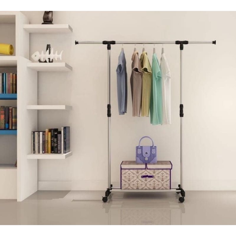 Jual COD 1 KG SINGLE POLE STANDING HANGER SINGEL ROAD ROD POLE ...