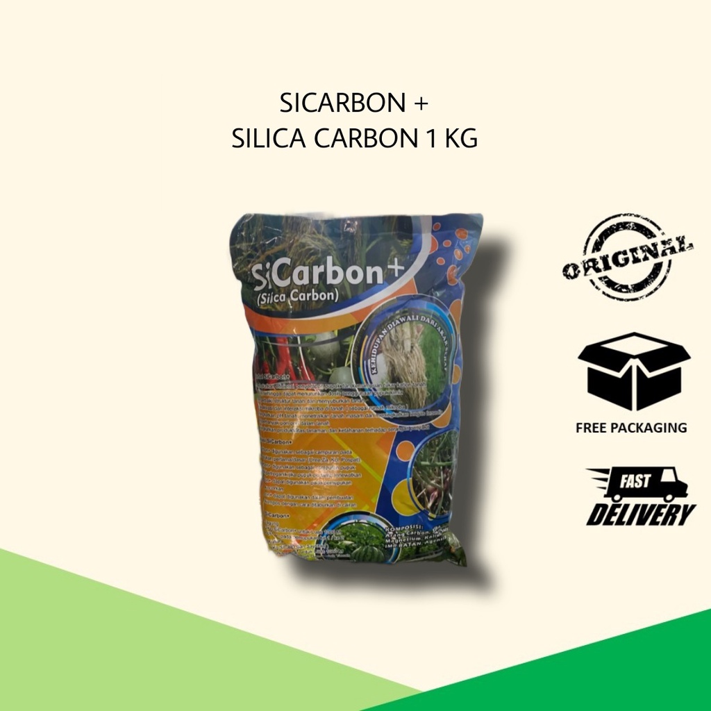 Jual Sicarbon Silica + Carbon 1 Kg Pupuk Silika Plus Karbon Sikarbon ...