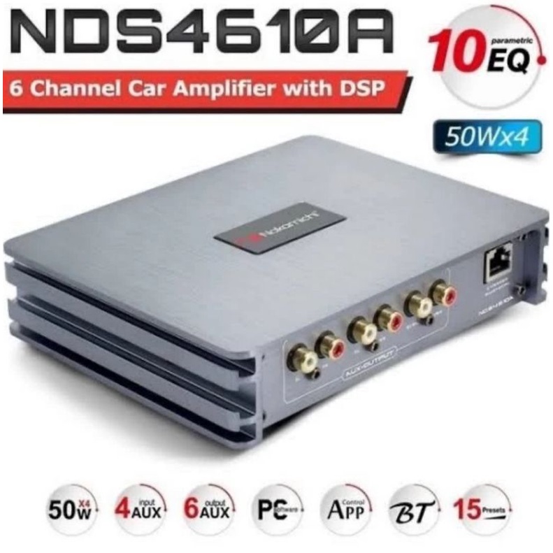 Jual Nakamichi NDS 4610a - DSP Amplifier 6ch | Shopee Indonesia