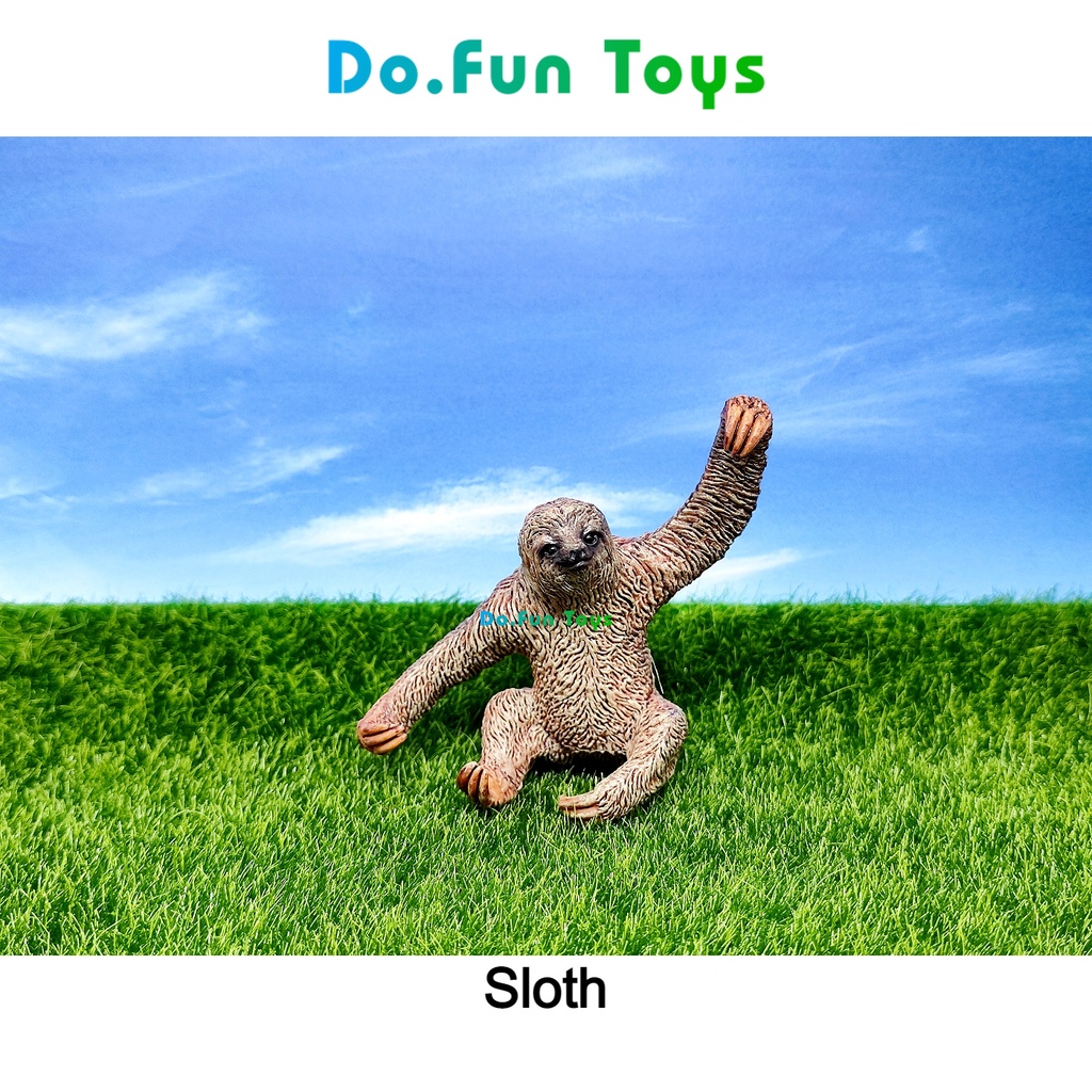 Jual Animal Figurine | SLOTH / Mainan Miniatur Binatang Kungkang New ...