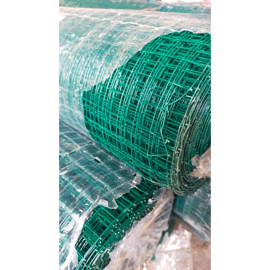 Jual Kawat RAM PVC 1/2 Inch Kawat Loket PVC Ayakan Kawat Kandang Per ...