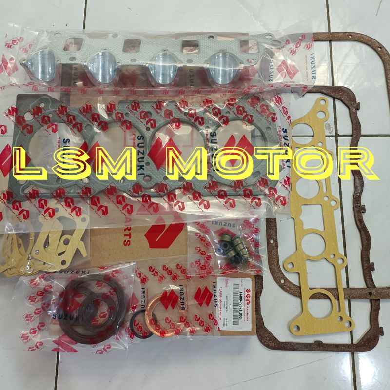 Jual paking cylinder head set packing gasket full set Futura lama carburator | Shopee Indonesia