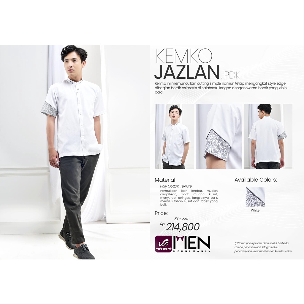 Jual RABBANI - KEMKO JAZLAN PENDEK | Shopee Indonesia