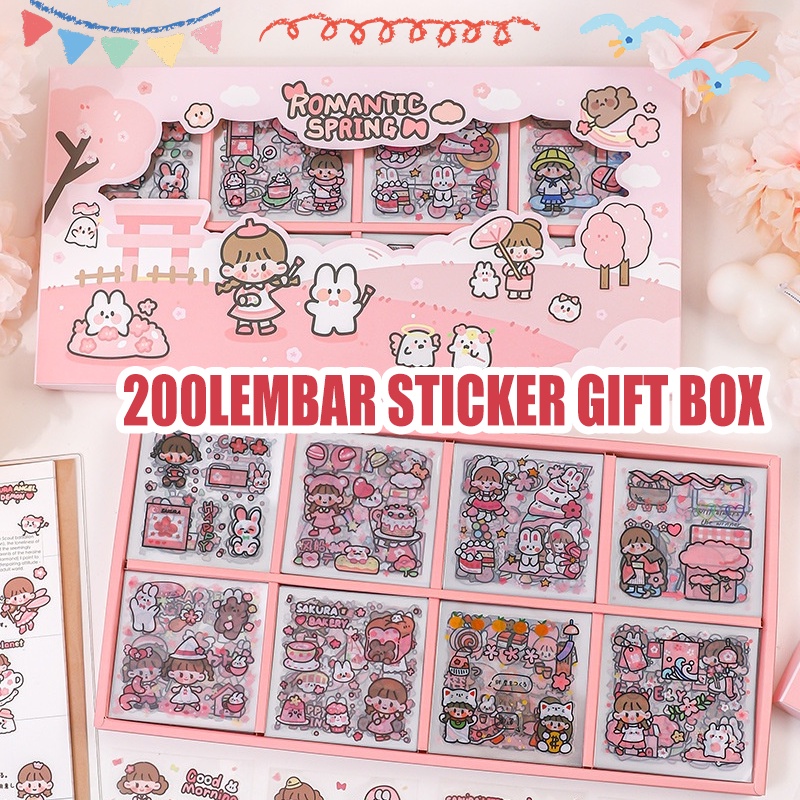 Jual Sticker Momo Isi 200 Lembar Murah Stiker momo Waterproof Sticker ...