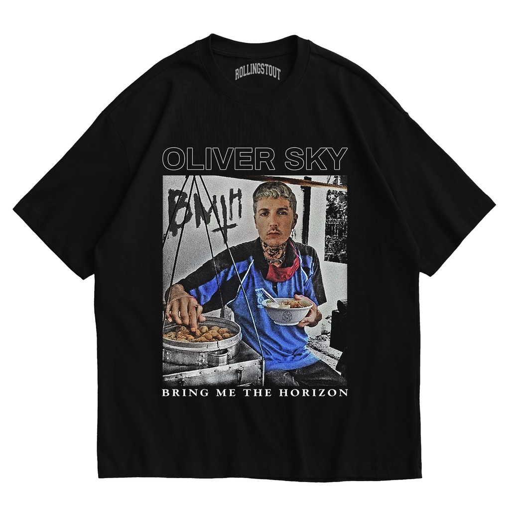 Jual Rollingstout Tshirt - OLIVER SKY | Parodi Band | Kaos Band | BMTH ...