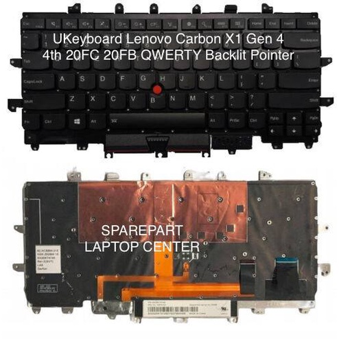 Jual Keyboard Lenovo Carbon X1 Gen 4 4th 4 Gen 20FQ 20FR SN20H34921 ...
