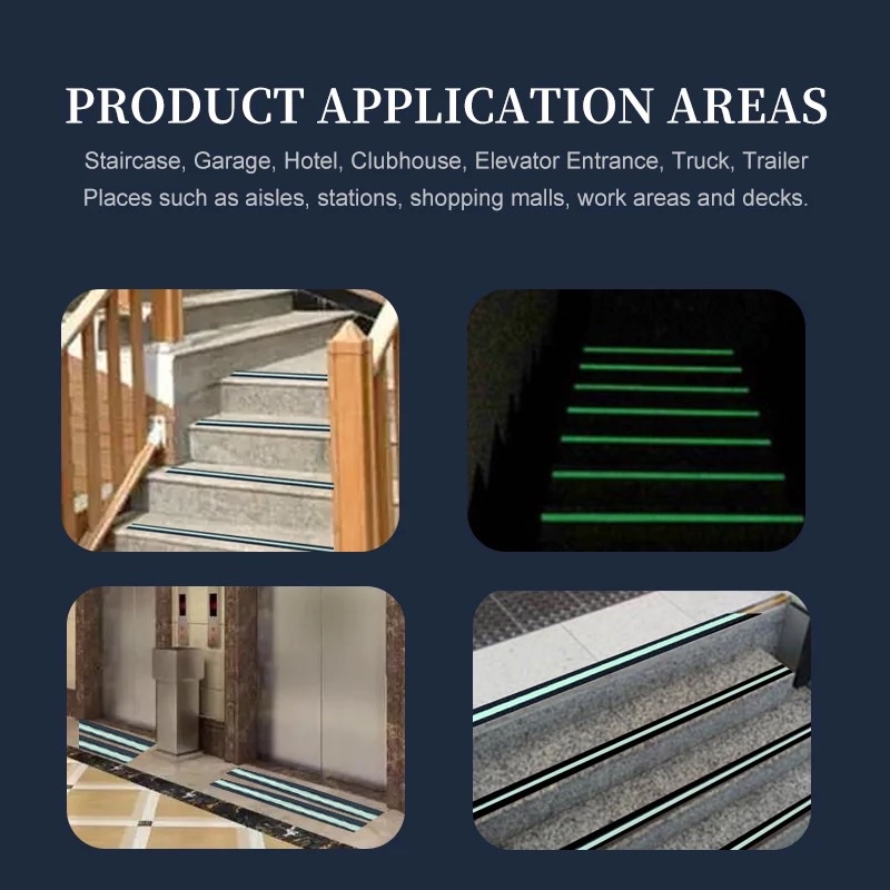 Jual Lakban Anti Slip Tangga Glow In The Dark Stiker Fosfor - Anti Licin Lantai Fosfor 5 cm x 5 ...