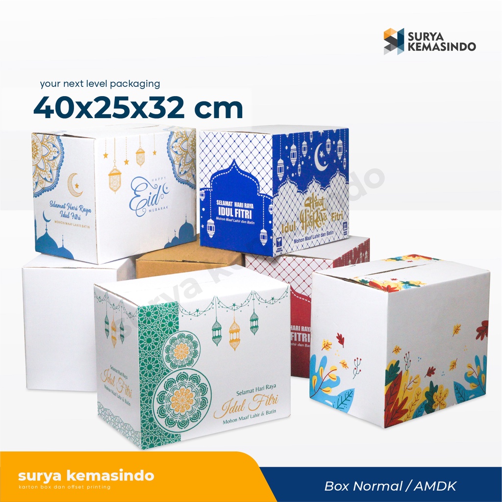 Jual Box Parcel 40x25X32 (Besar) Kardus/Parcel/Parcell/Lebaran/Idul ...