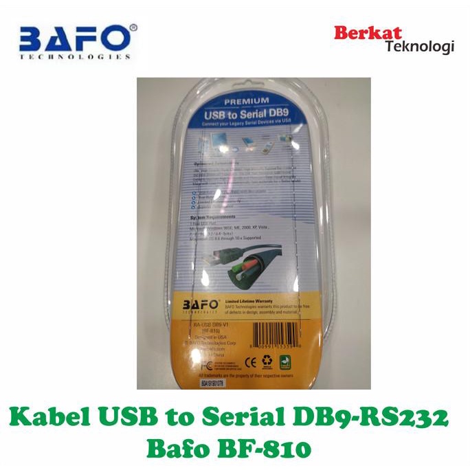 Jual Kabel USB To Serial Bafo BF-810 | Shopee Indonesia