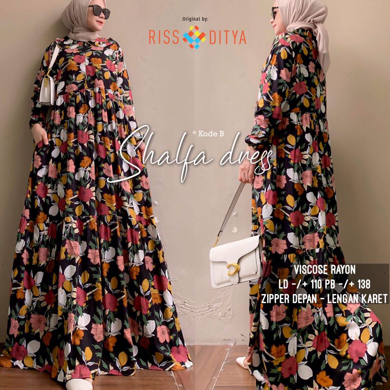 Jual Tiya dress / Nisaka dress / Drizela dress / Amalia dress / Oriana ...