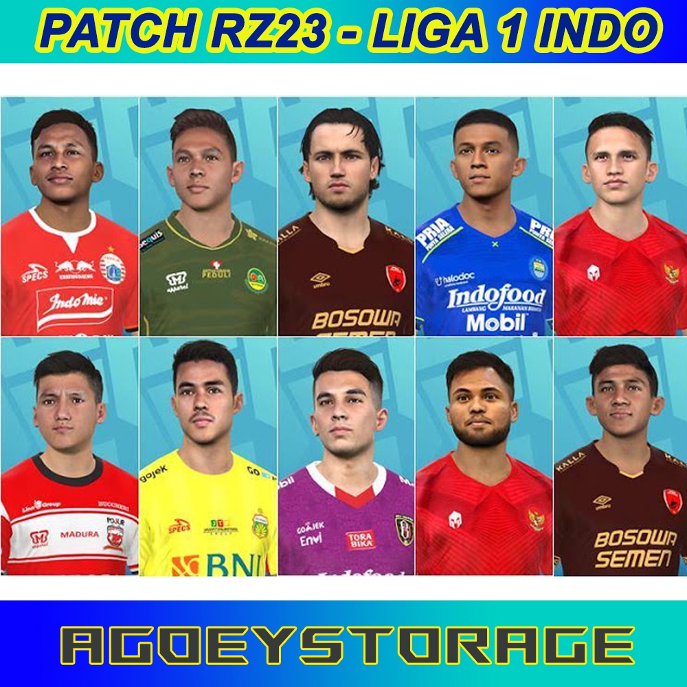 Jual PATCH LIGA 1 INDONESIA PES 2017 SEASON 2022-2023 | Shopee Indonesia