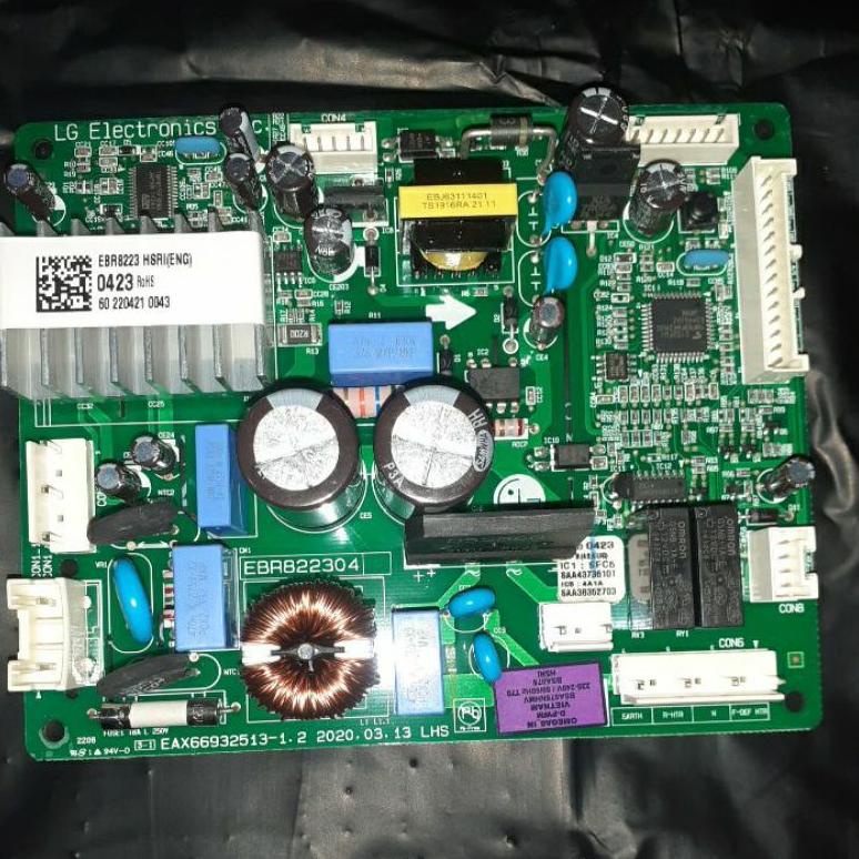 Jual modul kulkas lg inverter code part ebr8223 0423 original baru 50a ...
