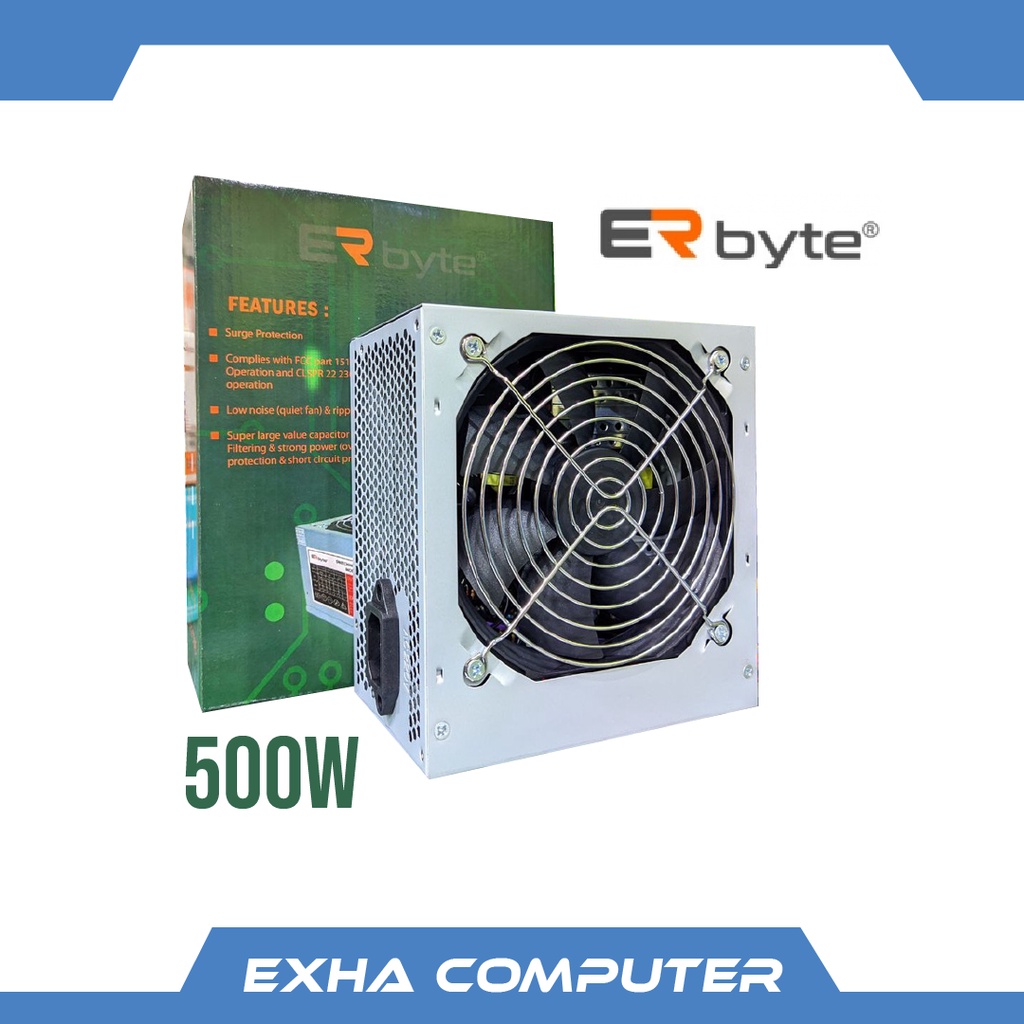 Jual ERSYS PSU 500W Power Supply Desktop ERBYTE | Shopee Indonesia