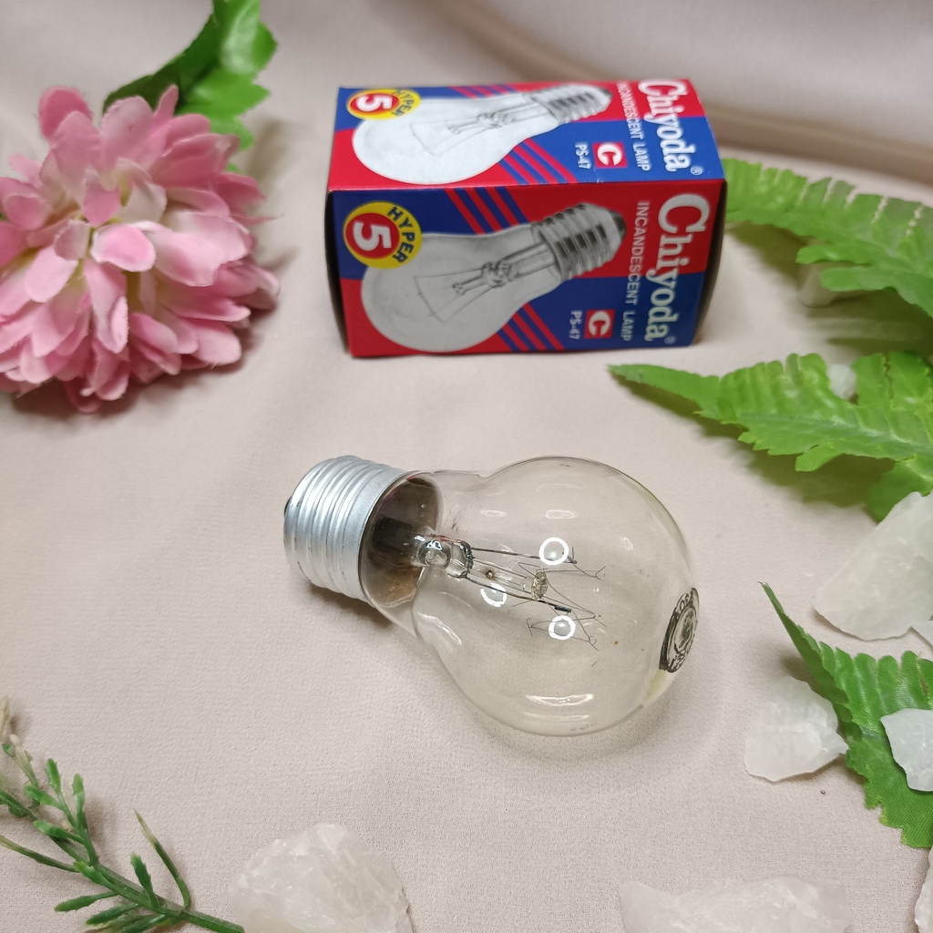 Jual Lampu Pijar Dop Chiyoda Incandescent Lamp PS-47 Hyper Kuning ...