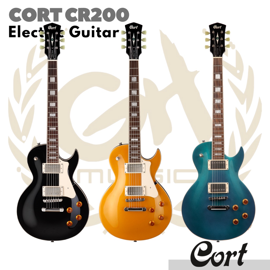 Jual CORT CR200 Electric Guitar | Gitar Listrik Elektrik Les Paul ...