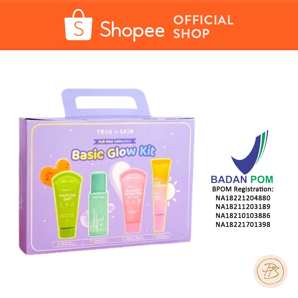 Jual True To Skin Basic Glow Kit | Shopee Indonesia