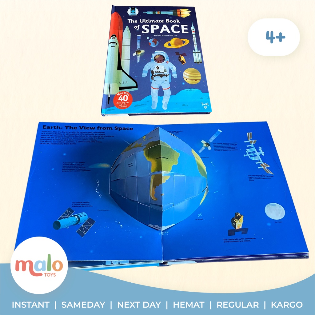 Jual MALOTOYS - TWIRL THE ULTIMATE BOOK Lift the Flap LTF Buku Edukasi ...