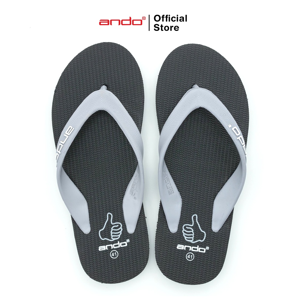 Jual Ando Official Sandal Jepit Hawaii Like Pria Dewasa - Abu | Shopee ...
