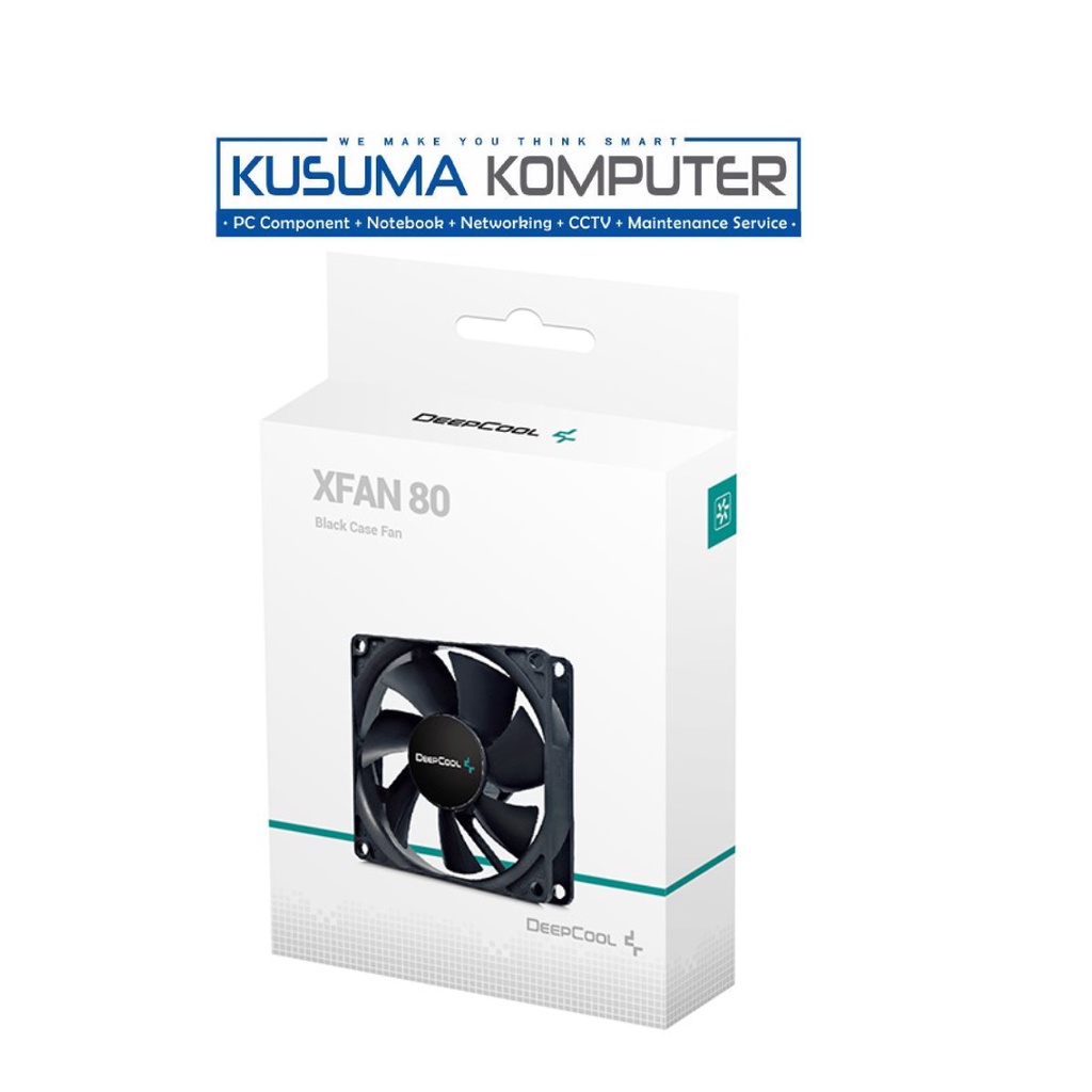 Jual Deepcool XFAN 80 Black Fan Casing 8cm | Shopee Indonesia