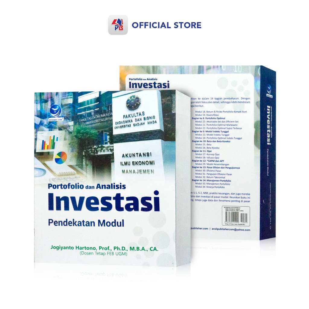 Jual Buku Bisnis Ekonomi Portofolio Dan Analisis Investasi Pendekatan ...