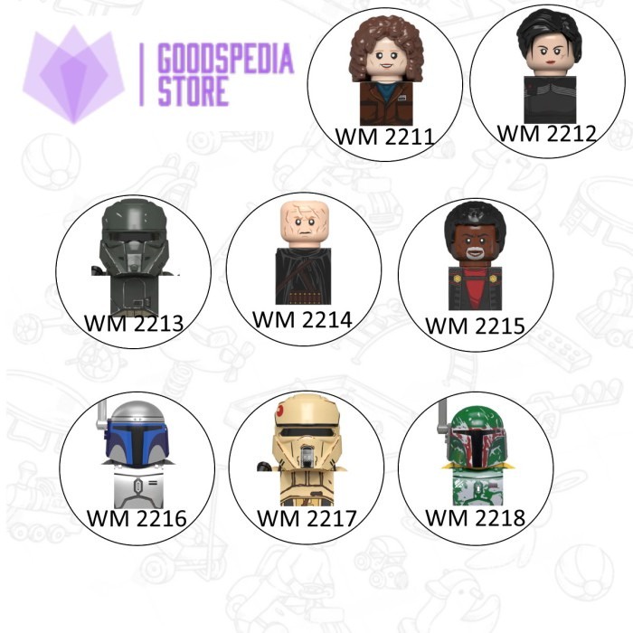 Jual Figure mini 6122 - Peli Motto Fennec Shand Transport Trooper Boba ...