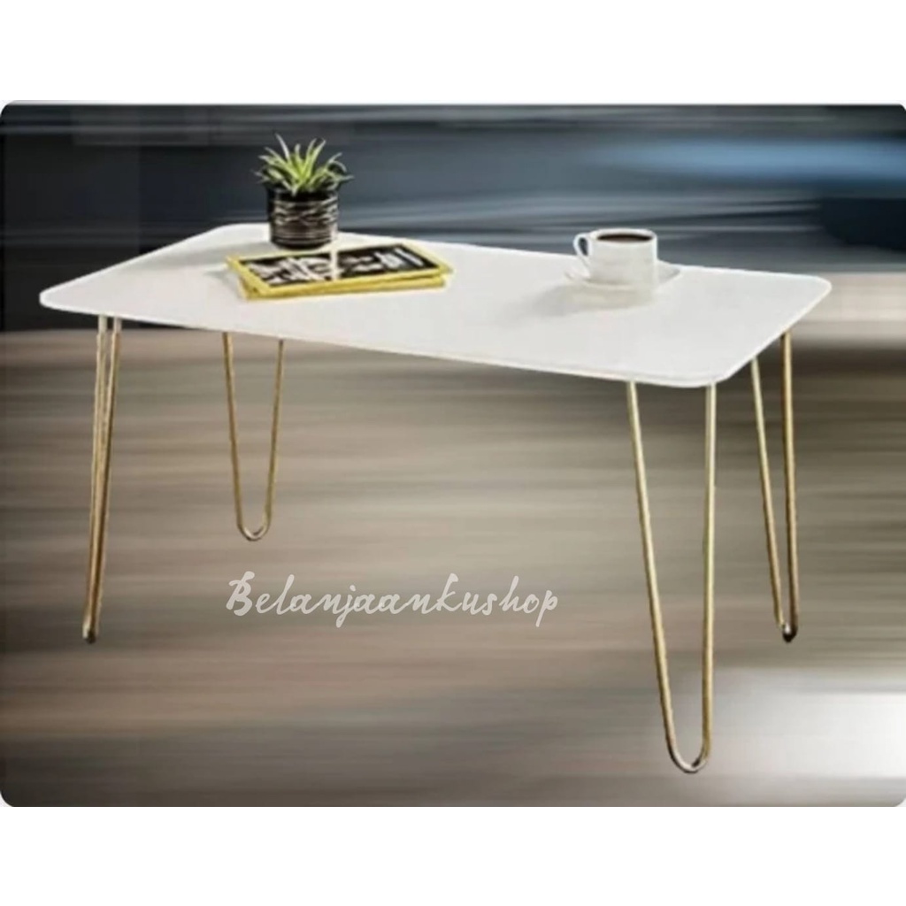 Jual Meja Tamu Minimalis GOLD Meja Kerja / Belajar Meja kamar Cafe ...