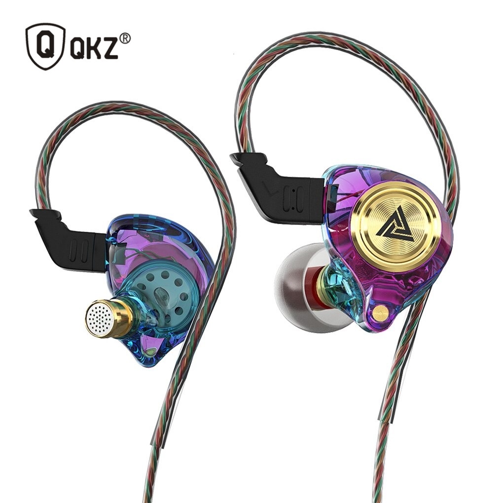 Jual QKZ AK3 with Mic In Ear Monitor Dynamic HIFI Heavy Bass Earphone ...