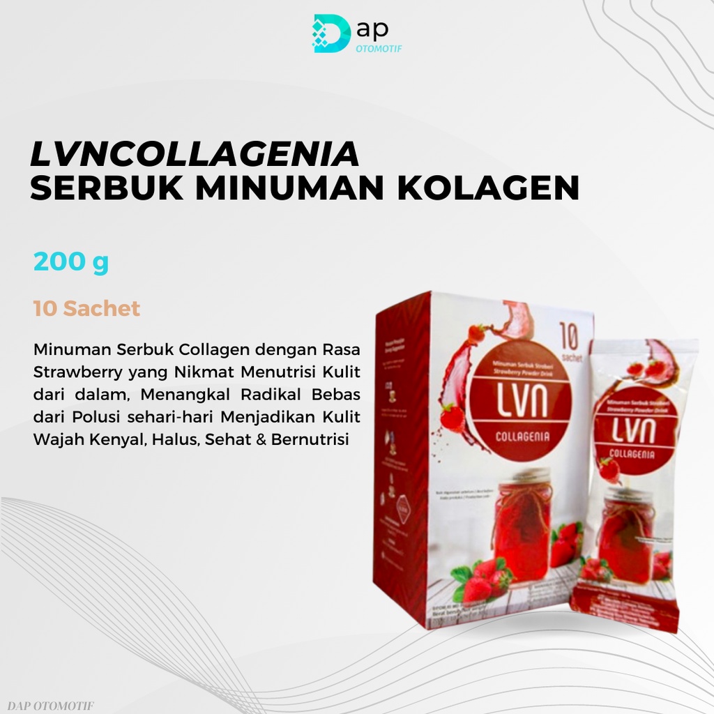 Jual Lvn Collagenia Original 1 Box isi 10 Sachet | Shopee Indonesia