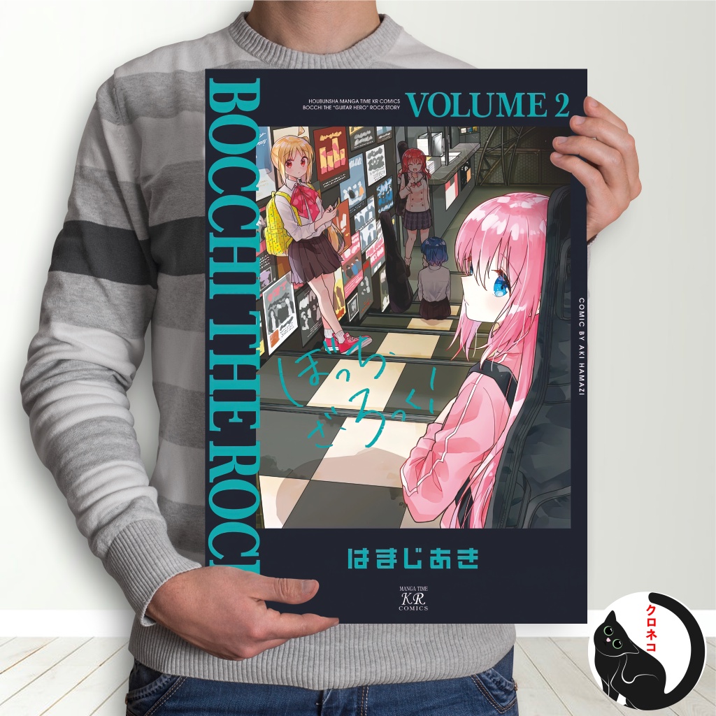 Jual Poster Bocchi The Rock Anime - Size A3+ Hitori Gotou, Ryou Yamada ...