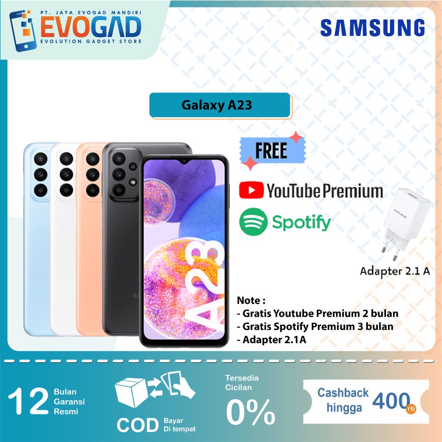 Jual Samsung Galaxy A23 & A24 Android 12, One UI 4.1 Garansi Resmi | Shopee Indonesia