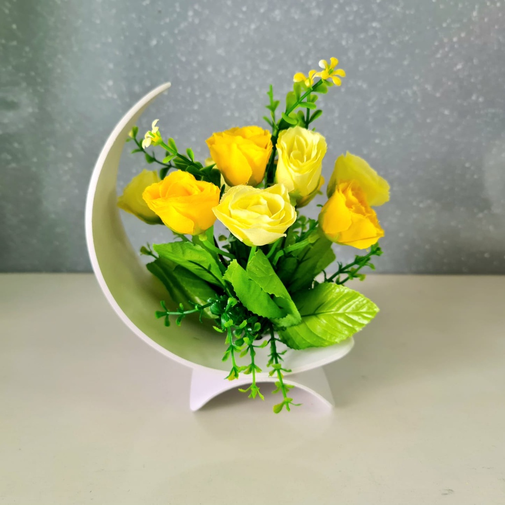 Jual Bunga Mini Rotus Bunga Pajangan Ruangan Tamu Bunga Artifisial ...