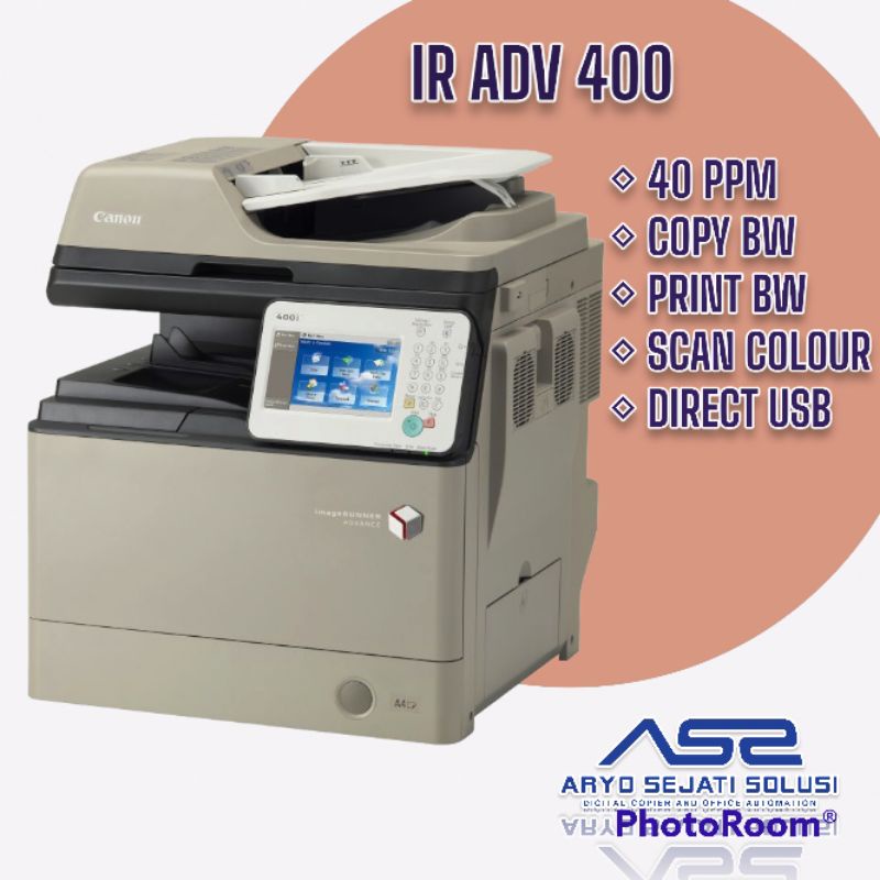 Jual FOTOCOPY MINI CANON IRA ADV 400 MESIN FOTOCOPY MINI PORTABLE ...