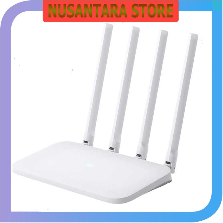 Jual NUSANTARA STORE - Xiaomi Mi Router 4C 300 Mbps 4 Antena - R4CM | Shopee Indonesia