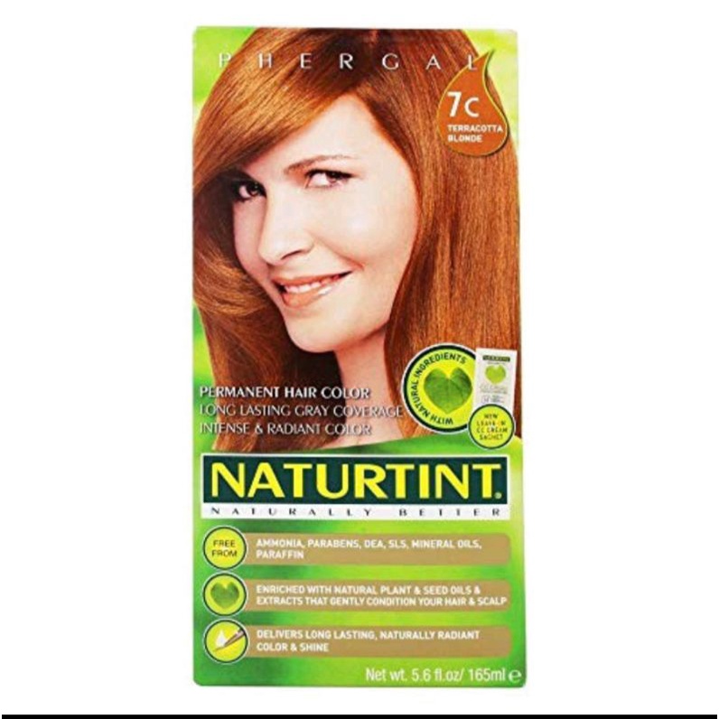 Jual Naturtint Hair Color 7C (Terracota) | Shopee Indonesia