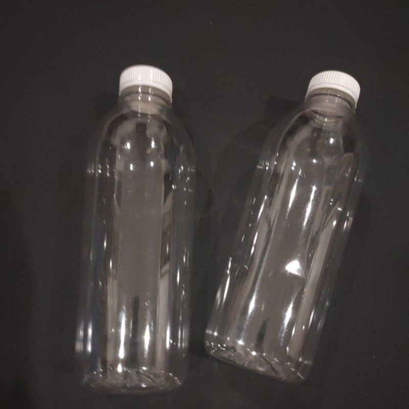 Jual botol plastik / botol jus / botol Kopi / wadah plastik 1000ml 1 ...