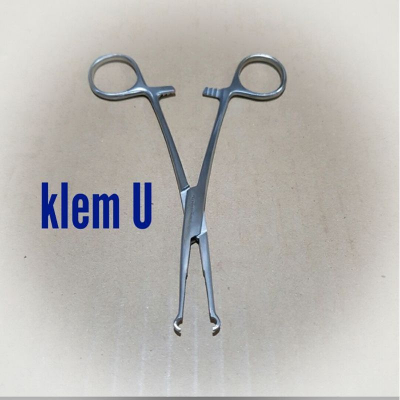 Jual Klem U Alat Sunat Pasang Superring Clamp U 14cm | Shopee Indonesia