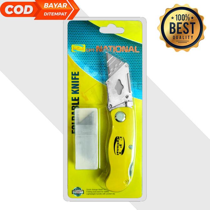 Jual foldale knife, cutter gypsum/ cutter lipat cpt national ...