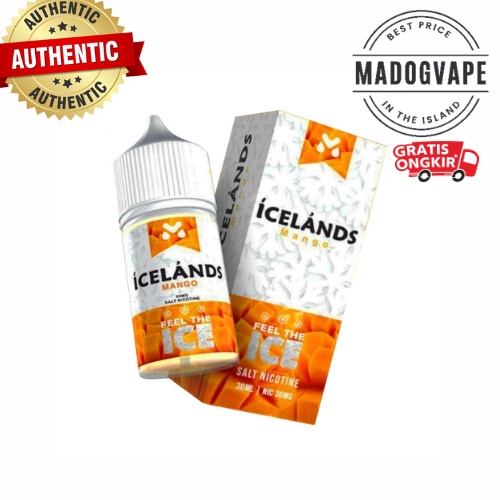 Jual Liquid Saltnic Icelands Mango 30ml | Icelands Mangga 30ml | Shopee ...