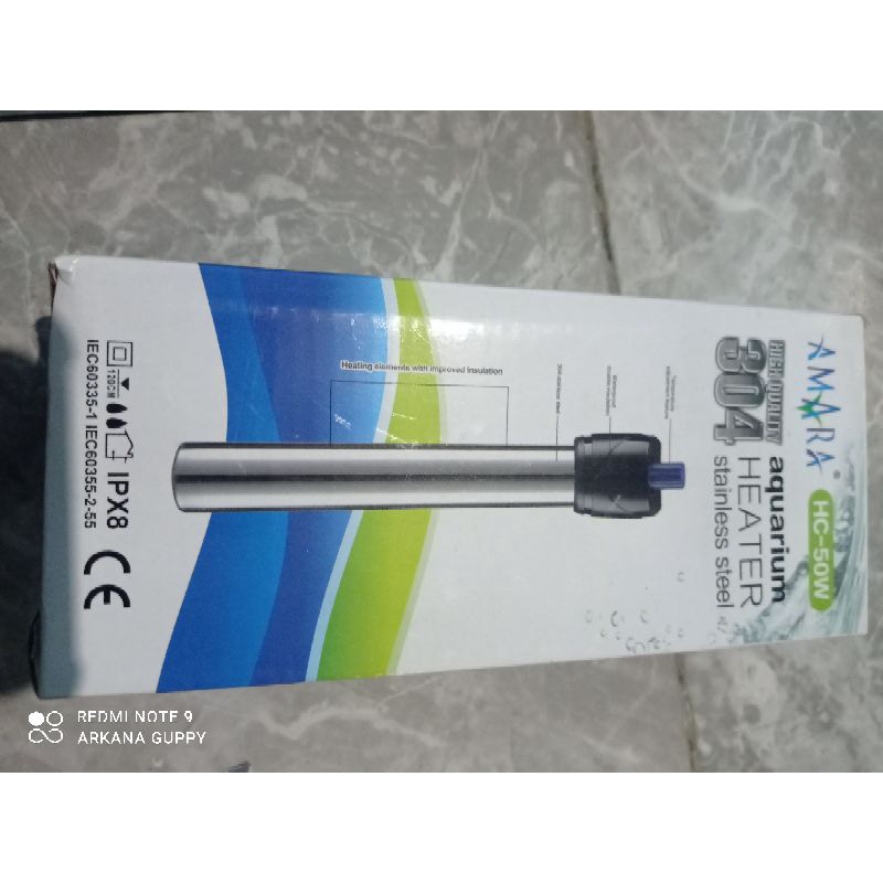 Jual heater stanless AMARA 50watt | Shopee Indonesia