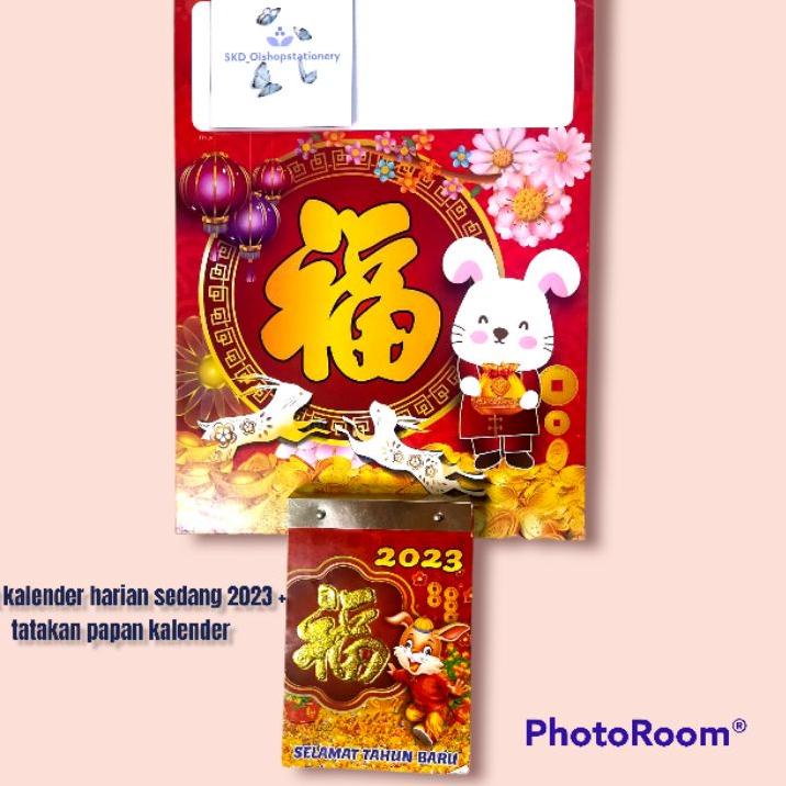 Jual WYA325 kalender harian sobek sedang 2023 satu set papan tatakan ...